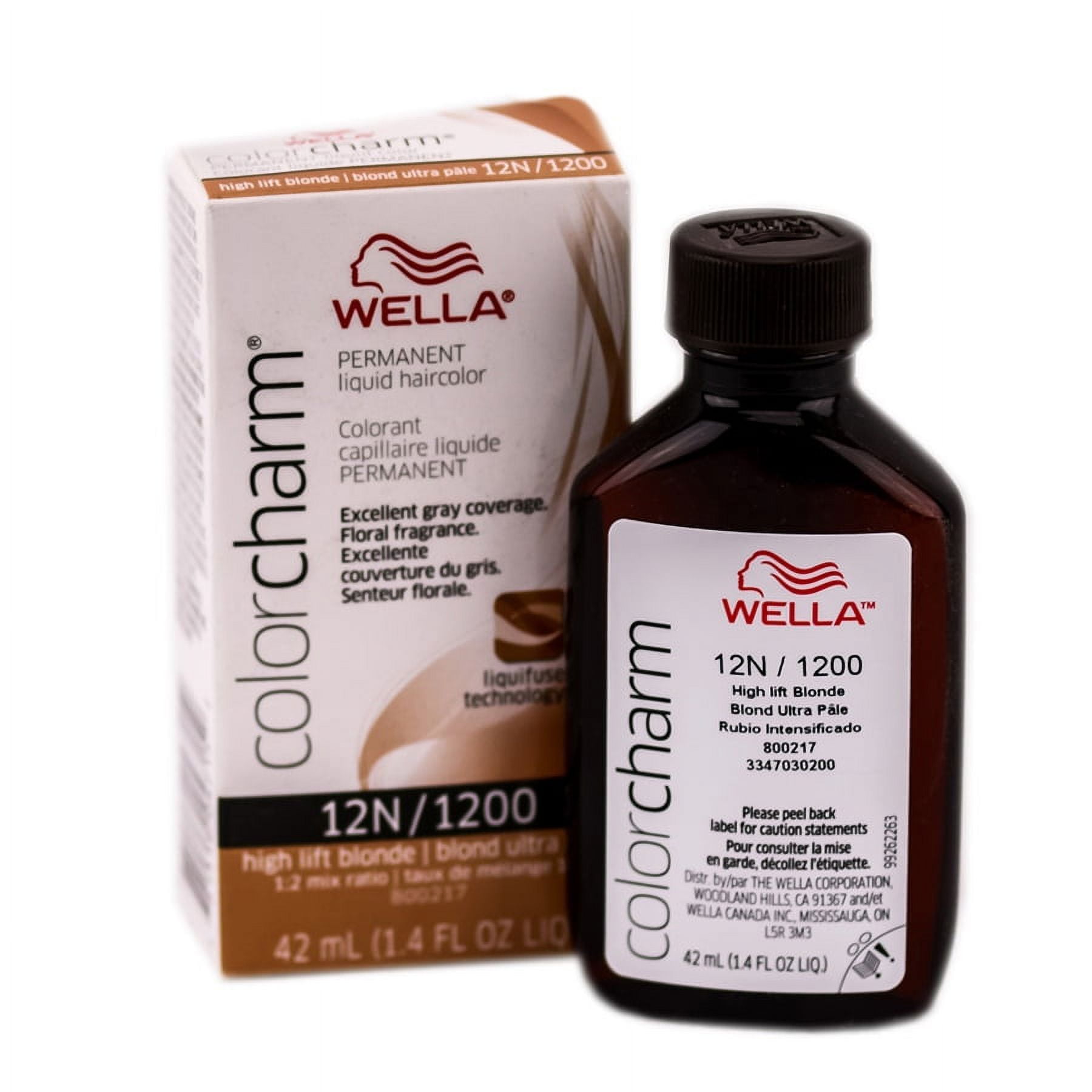 Wella ClolorCharm Permanent Liquid Hair Color 12N/1200, 1.4 Oz ...