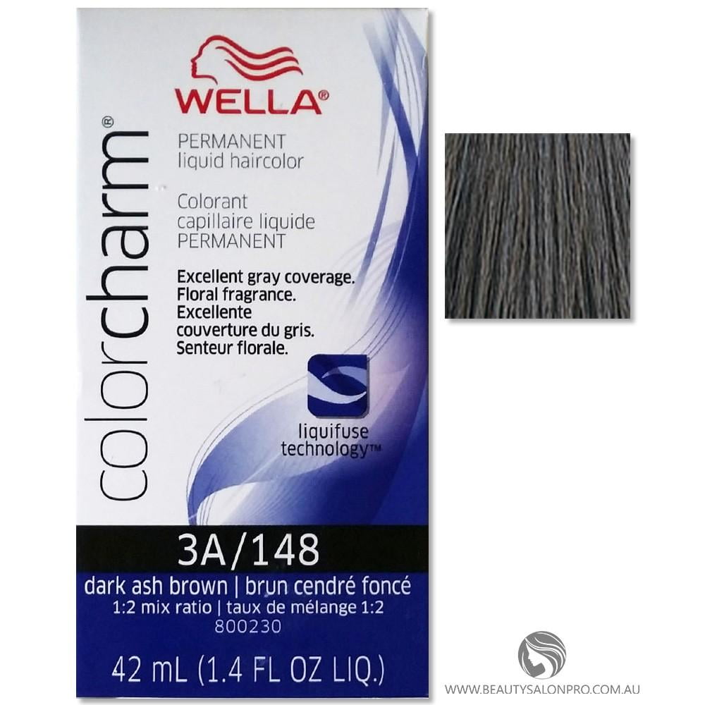Wella Color Charm 3A/148 Dark Ash Brown 1.4 Oz. - Walmart.com