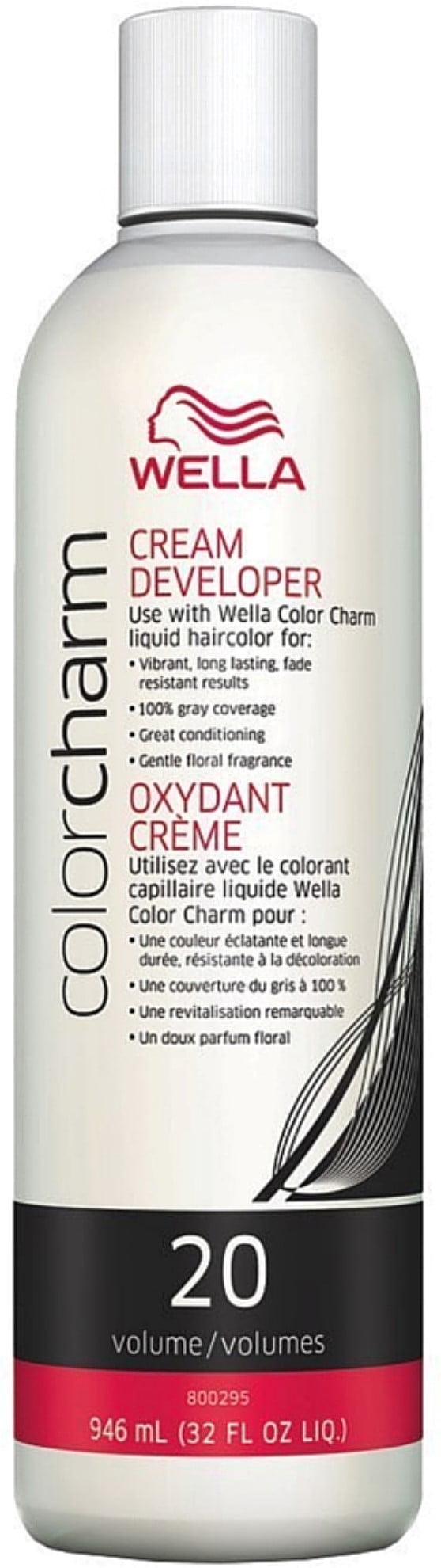 Wella Color Charm 20 Volume Cream Developer, 32 oz, Pack of 2 ...