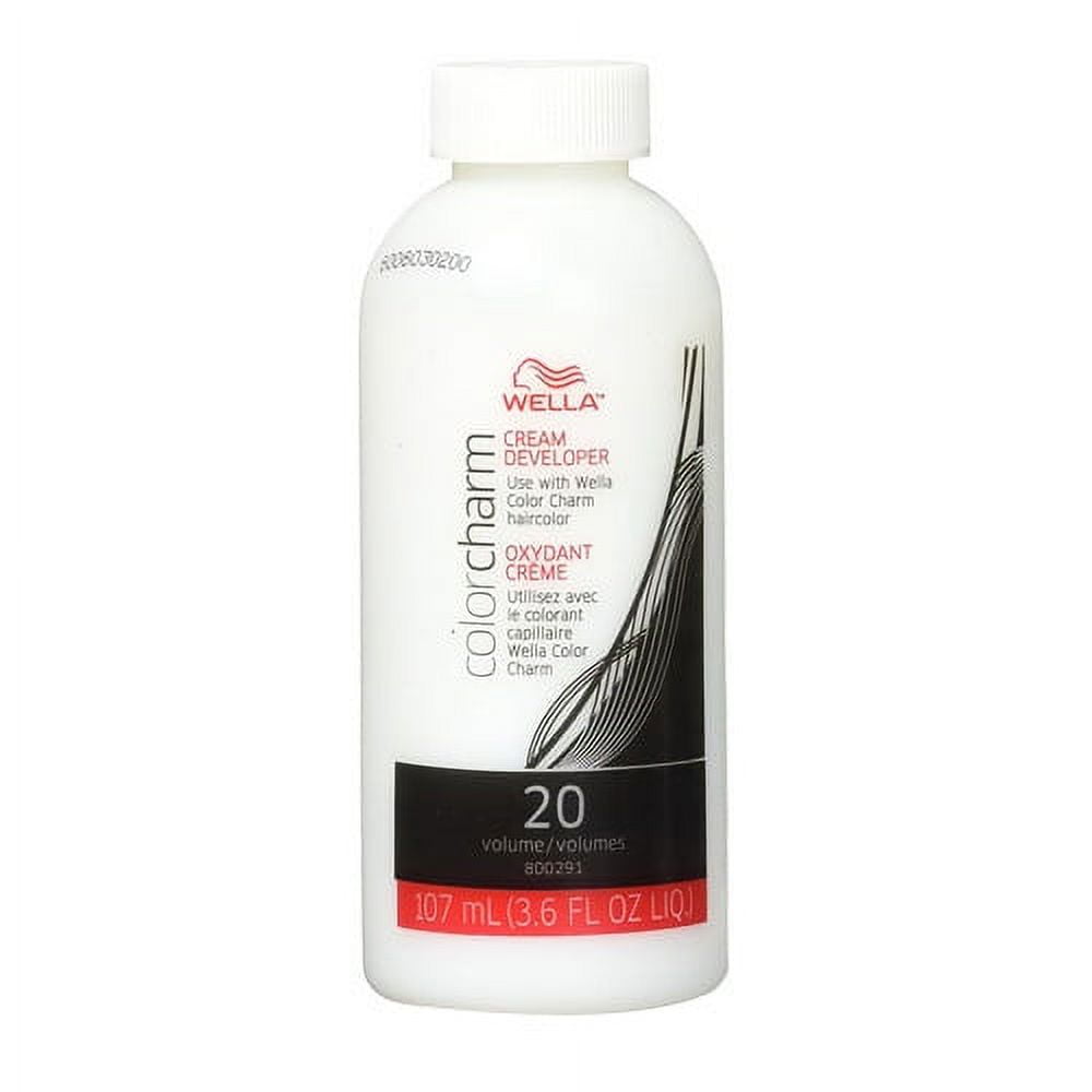 Wella Color Charm Creme Hair Color Developer 20 Volume, 3.6 Oz, 6 Pack ...