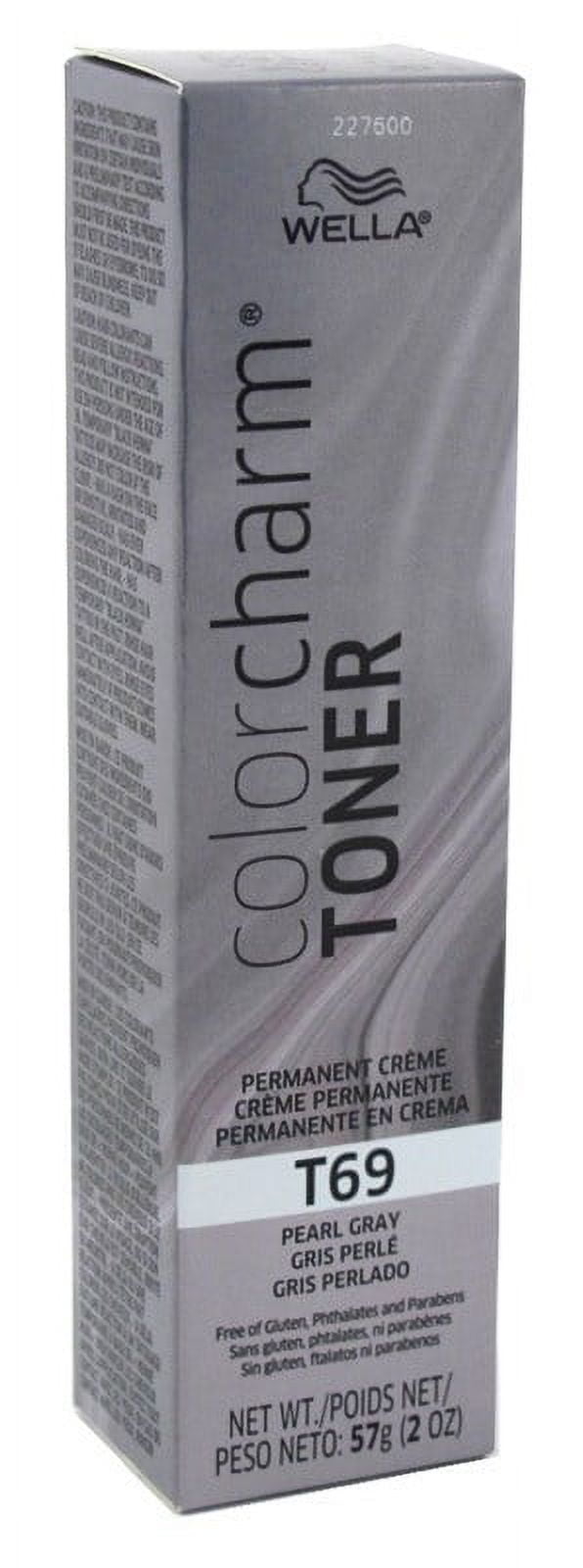 Wella Color Charm Creme Toner T69 Pearl Gray, 2 Oz, 2 Pack - Walmart.com