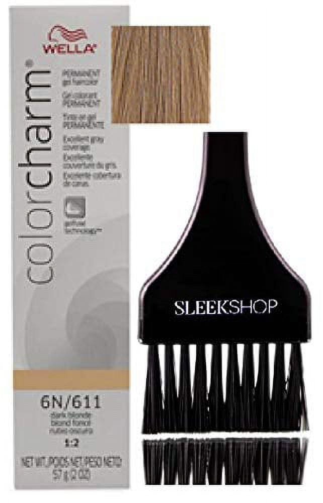 Wella Color Charm GEL Permanent Haircolor (w/Sleek Brush) Hair Color ...