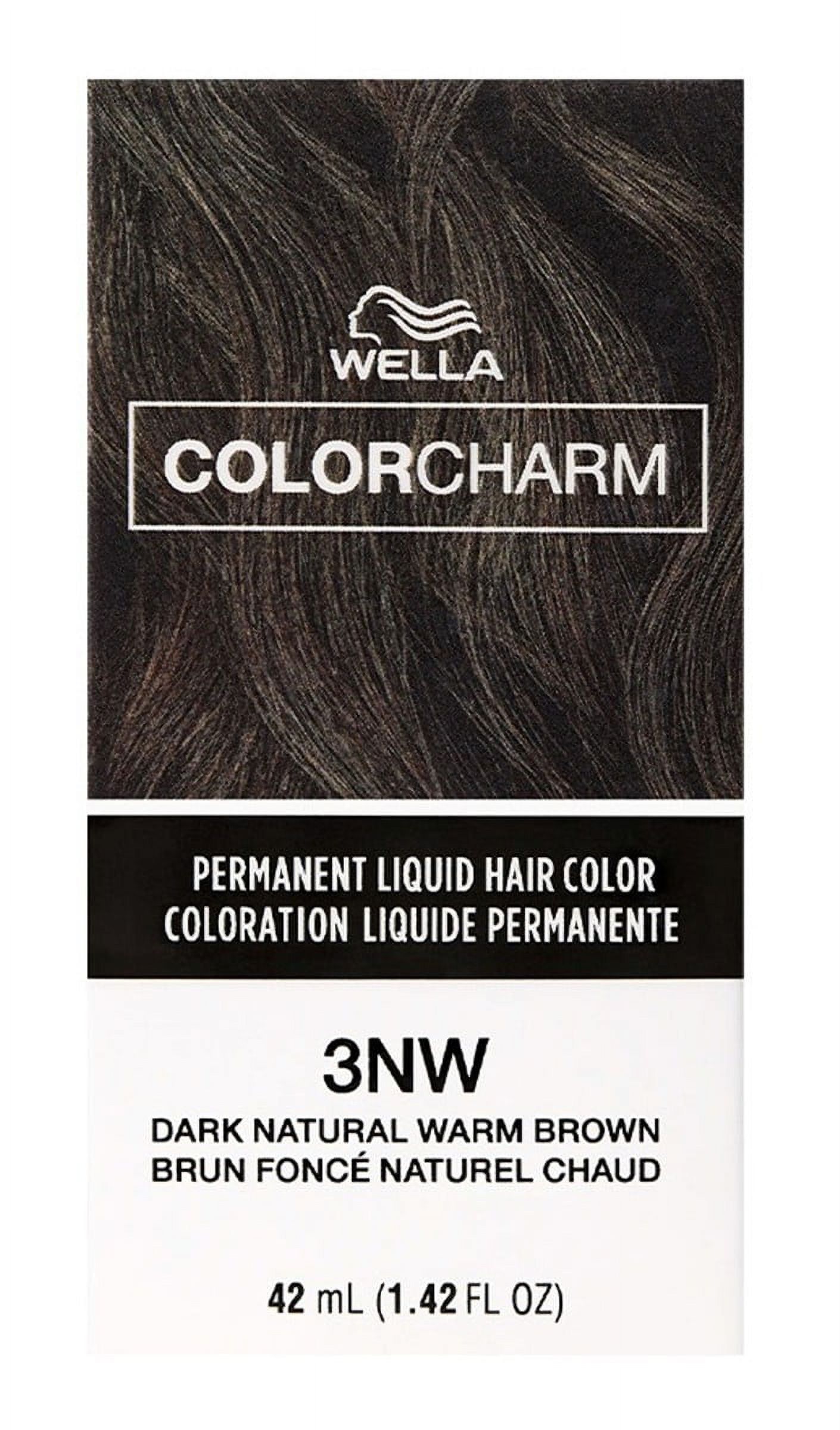 Wella Color Charm Liquid 3NW Dark Natural Warm Brown (Pack of 2 ...