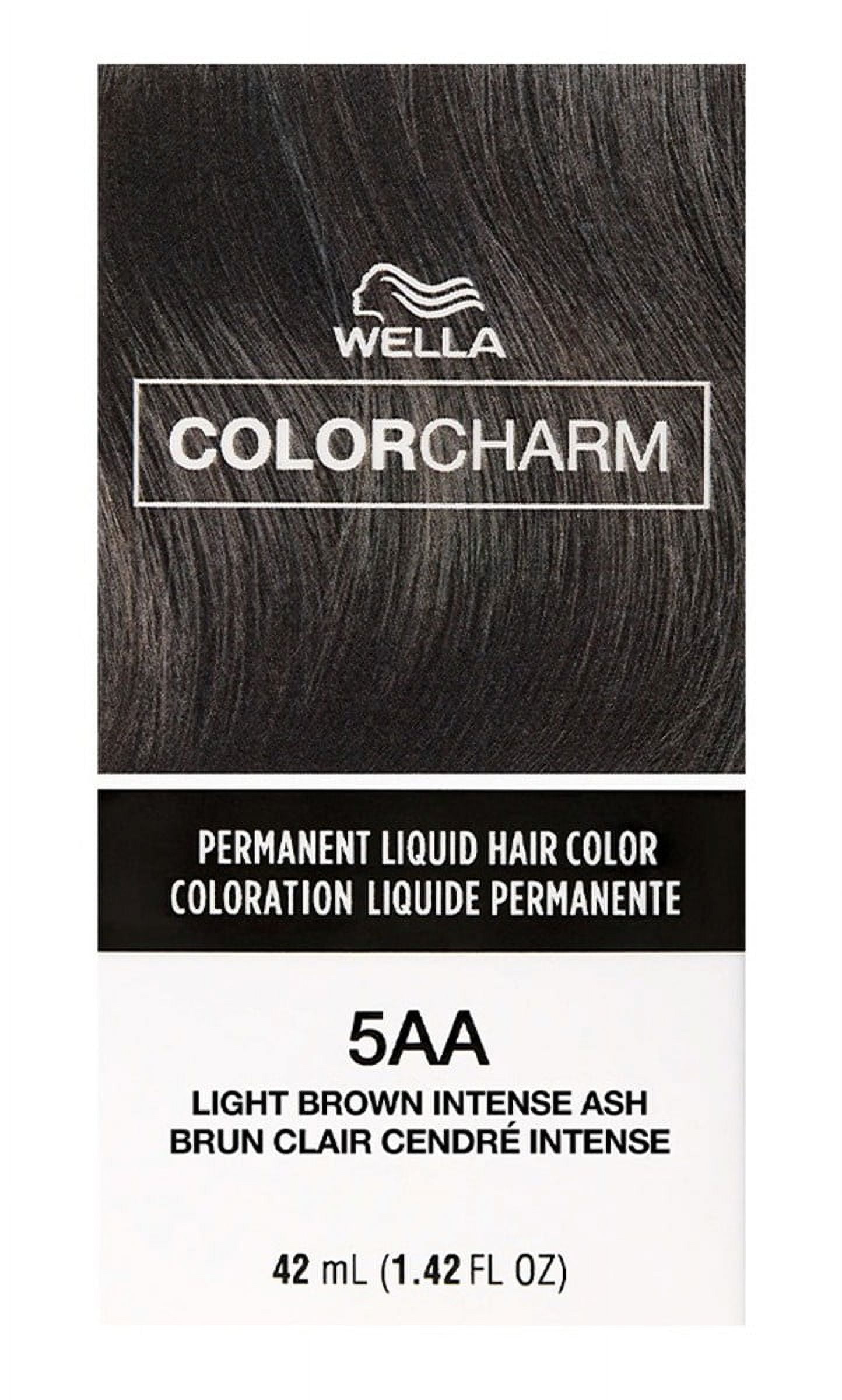 Wella Color Charm Liquid 5AA/0336 Light Brown Intense Ash (Pack of 2 ...