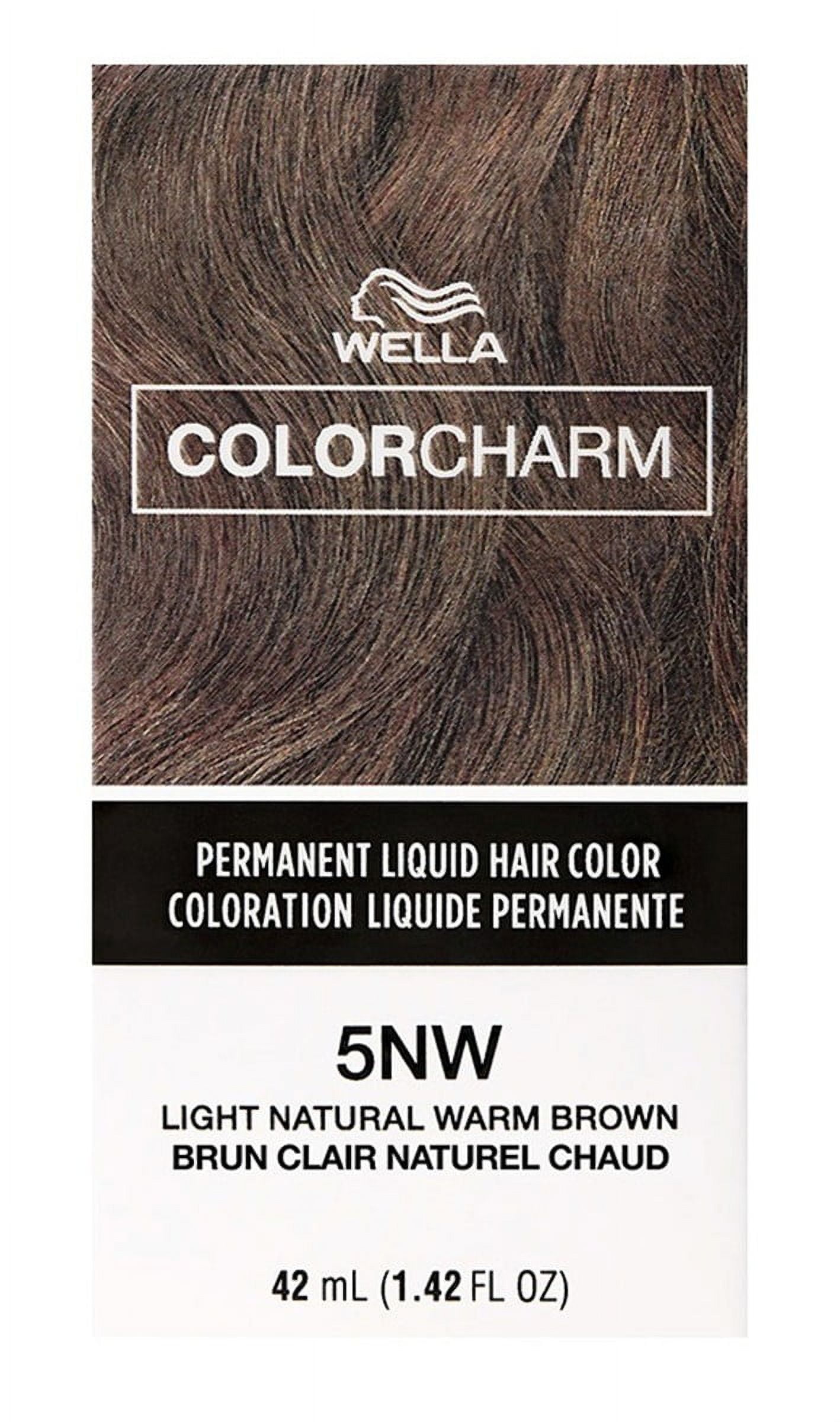 Wella Color Charm Liquid 5NW Light Natural Warm Brown 1.4oz (Pack of 2 ...
