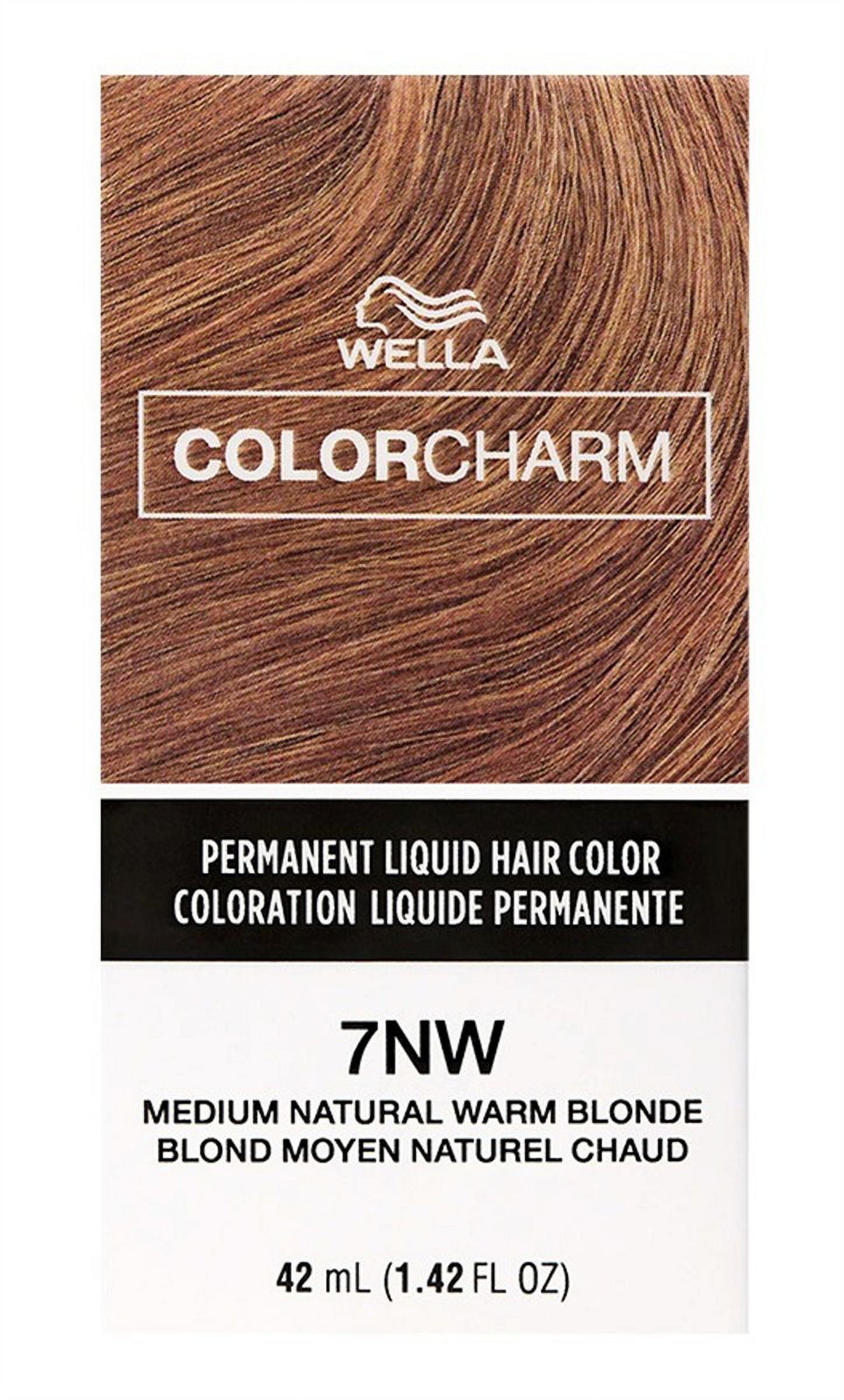Wella Color Charm Liquid 7Nw Medium Natural Warm Blond (Pack of 3 ...