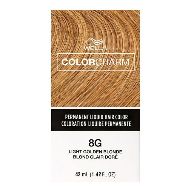 Wella Color Charm Liquid 8G/0841 Light Golden Blonde (Pack of 3 ...