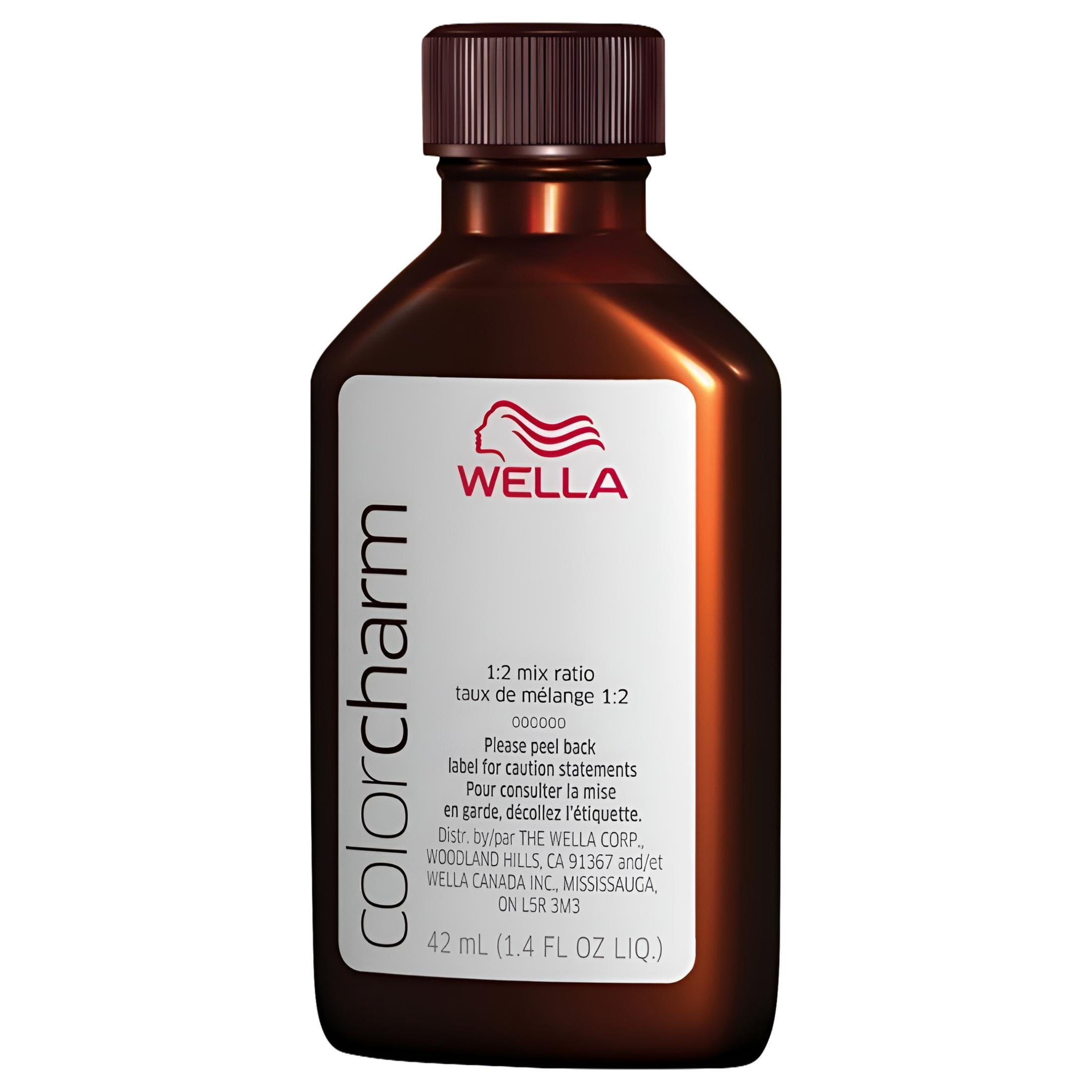 Wella Color Charm Liquid Hair Color, 347/4RG Dark Auburn 1.4 oz ...