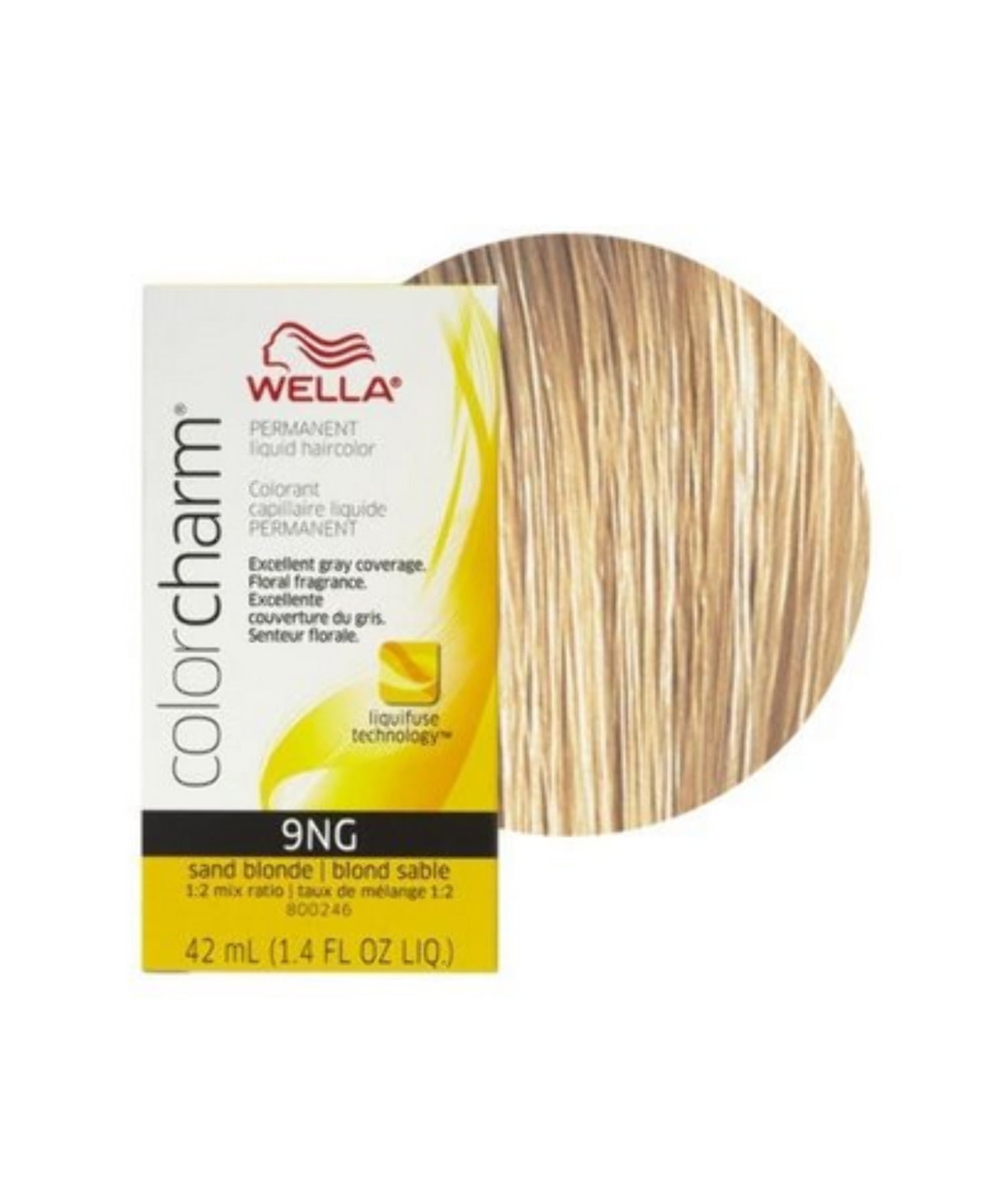 Wella Color Charm Liquid Haircolor 9NG Sand Blonde, 2 oz - Walmart.com