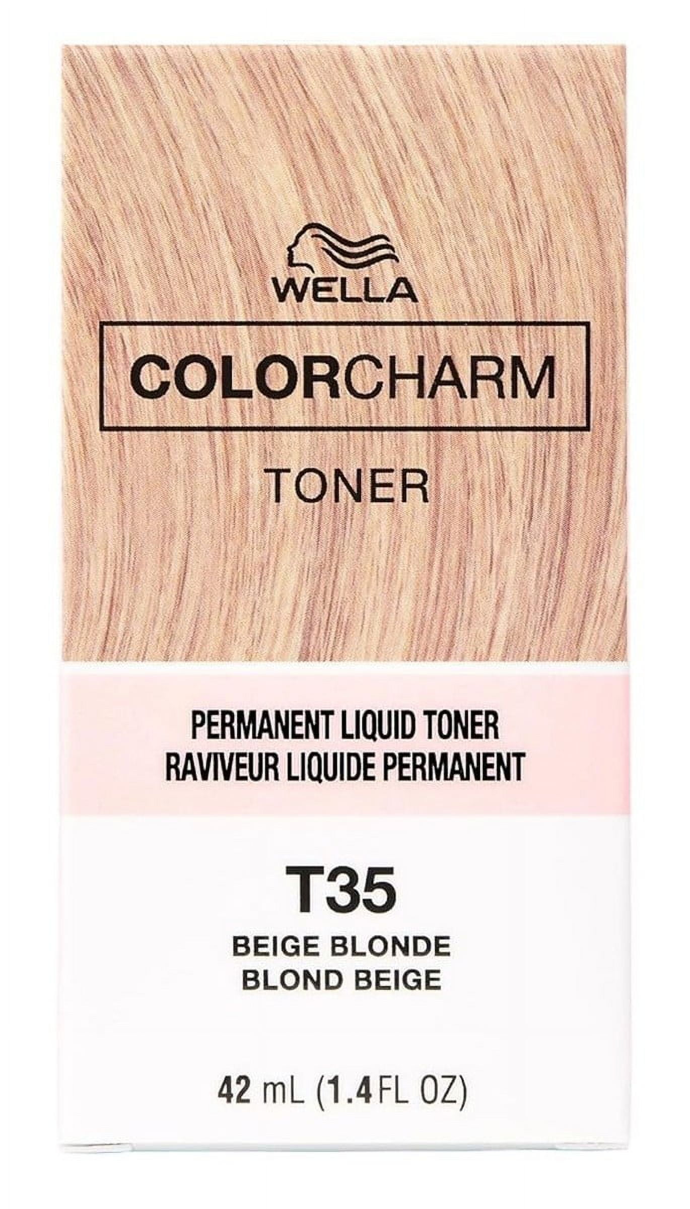 Wella Color Charm Liquid Toner #T35 Beige Blonde (Pack of 2) - Walmart.com