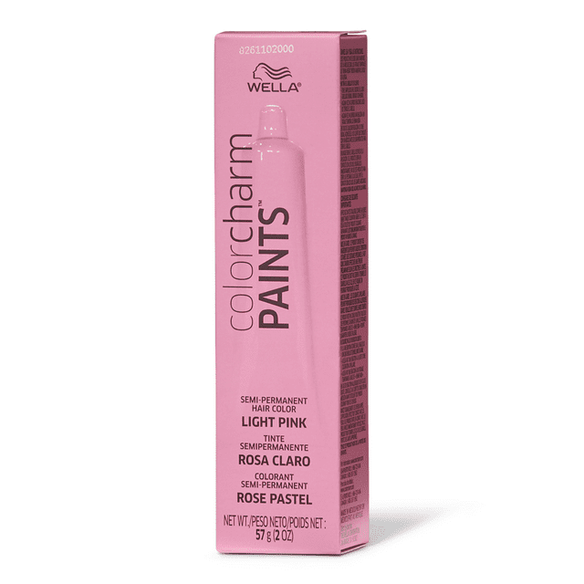 Wella Color Charm Paints Semi-Permanent Hair Color (2 oz) - Light Pink ...