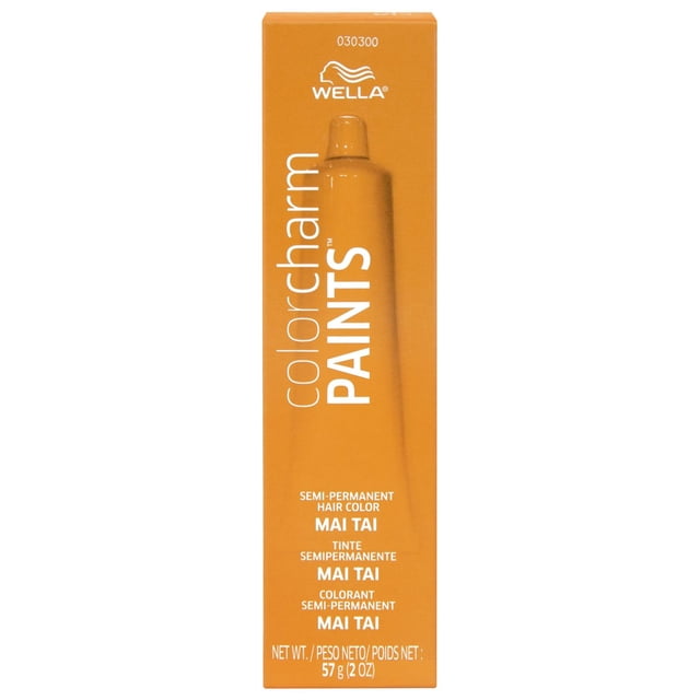 Wella Color Charm Paints Semi-Permanent Hair Color (2 oz) - Mai Tai ...