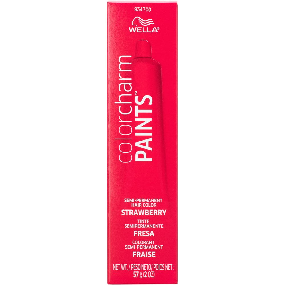Wella Color Charm Paints Semi-Permanent Hair Color (2 oz) - Strawberry ...