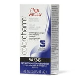 Wella Color Charm Permanent Liquid Haircolor, 5A/246 Light Ash Brown, 1 ...