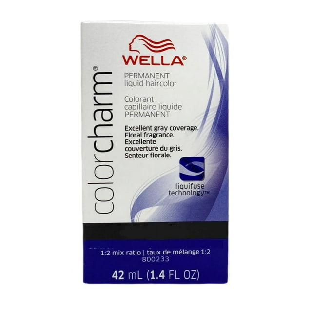 Wella Color Charm Permanent Liquid Haircolor - 7AA 632 Medium Blonde ...