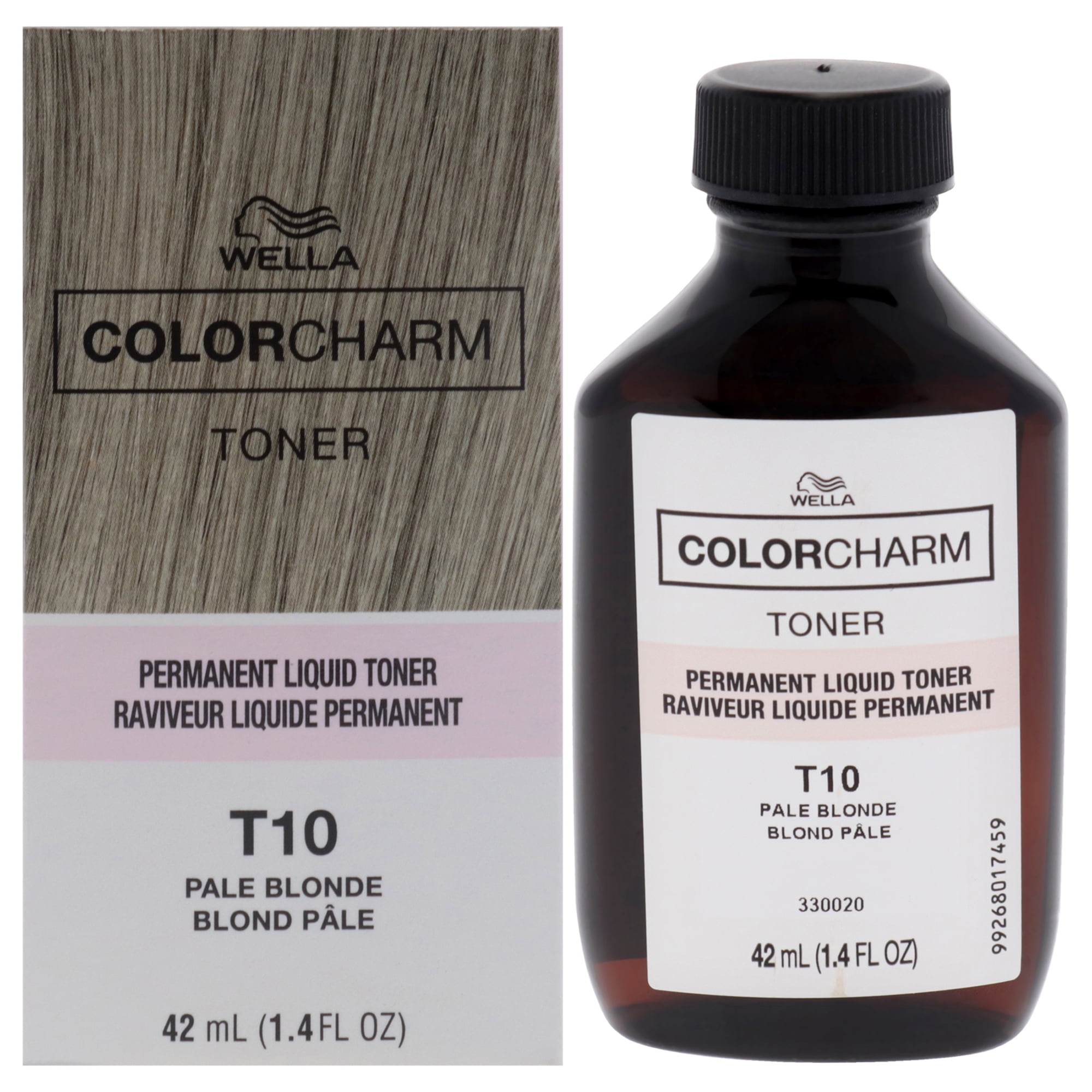 Wella Color Charm Permanent Toner - T10 Pale Blonde 1.4 oz - Walmart.com