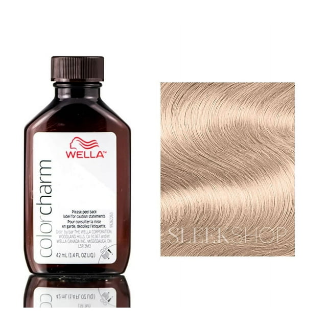 Wella Color Charm Permanent Toner - T27 Medium Beige Blonde , 1.4 oz ...