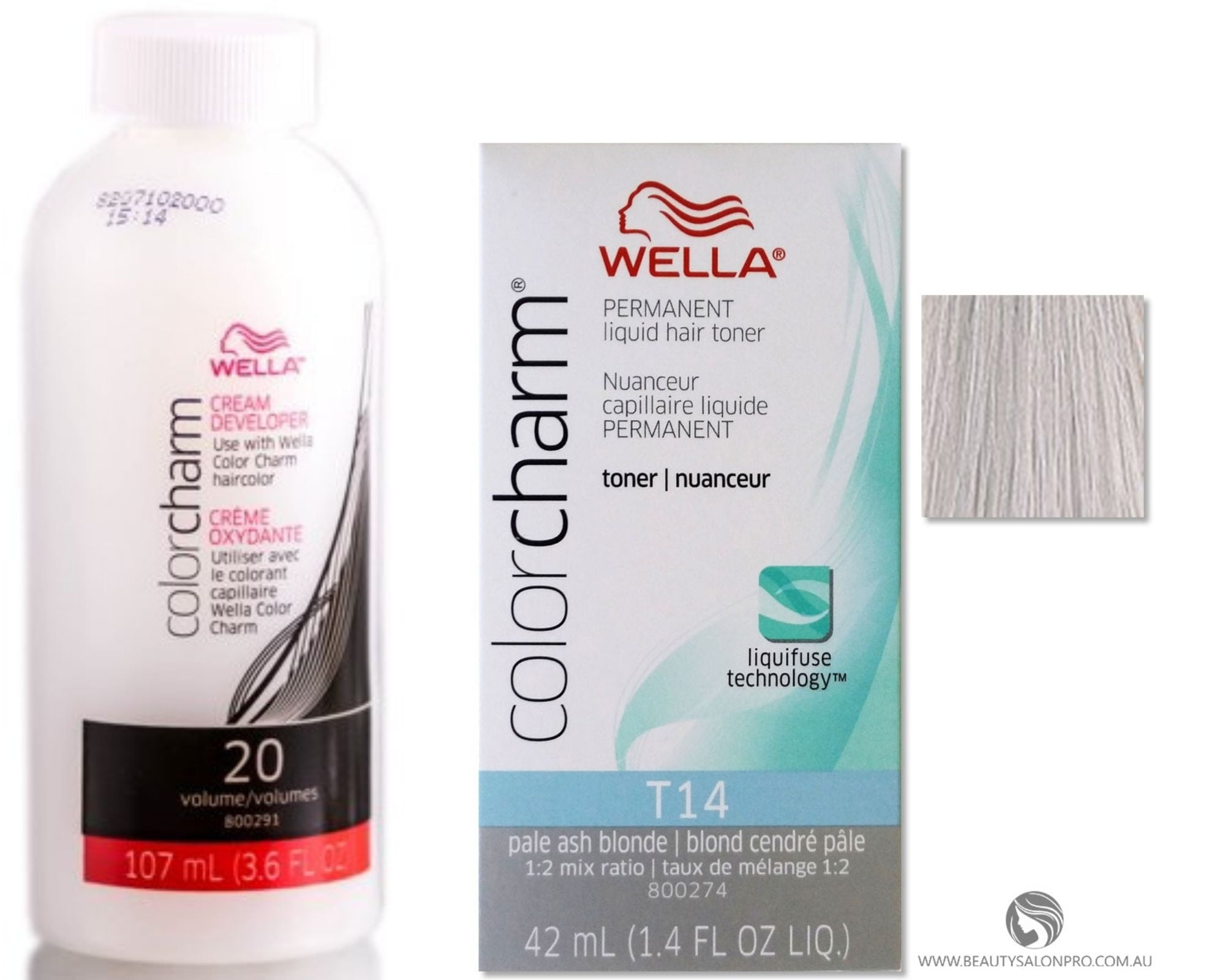 Wella Color Charm T14 + developer - Walmart.com