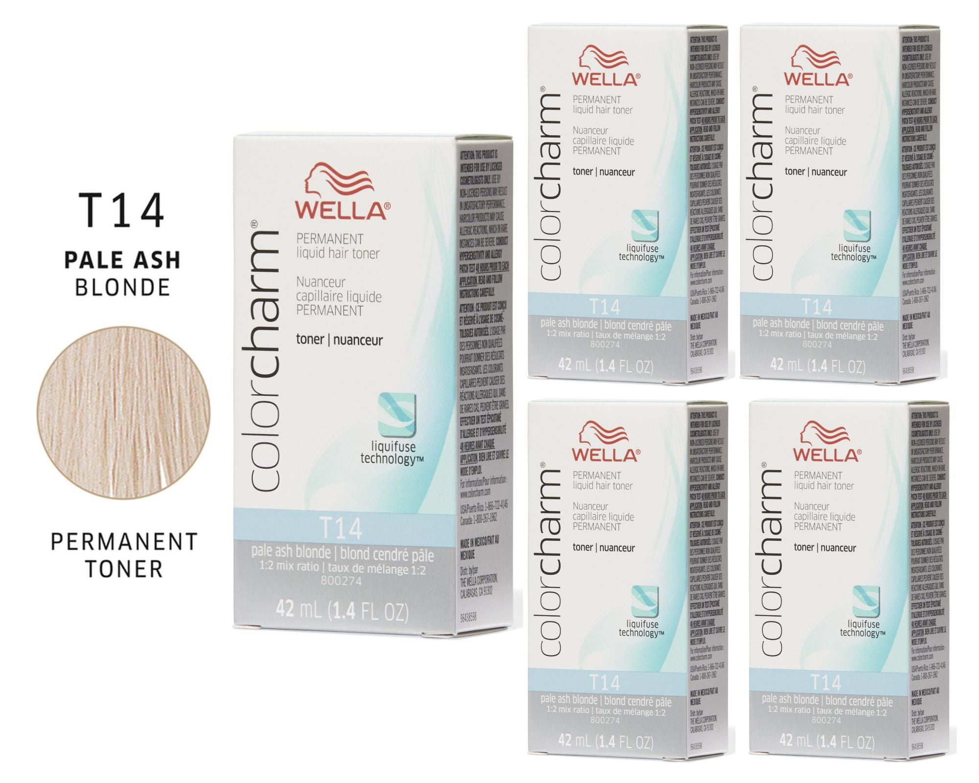 Wella Color Charm T14 x 5 - Walmart.com