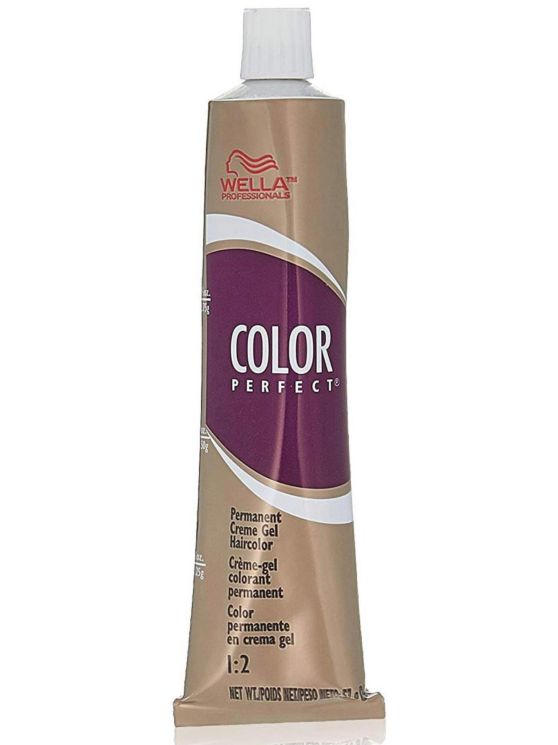 Wella Color Perfect Permanent Creme Gel 1:2 Choose your Shade ( Shade:5 ...
