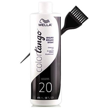 Wella Color Charm 20 Volume Creme Hair Color Developer, 32 oz for ...