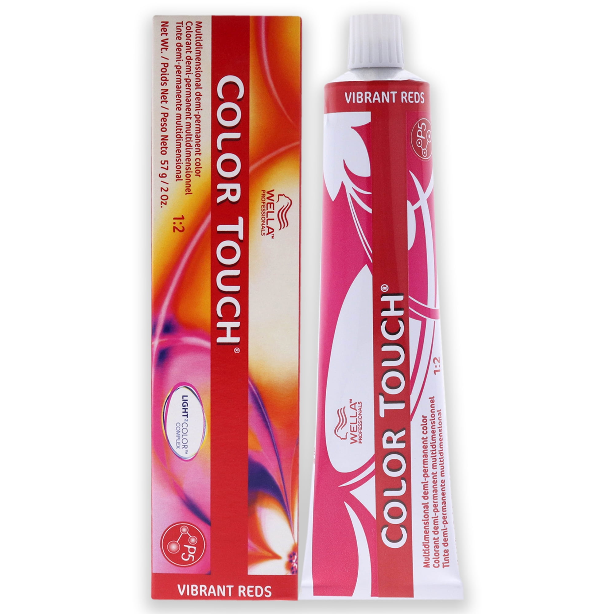 Color Touch Demi-Permanent Color - 77 45 Medium Blonde-Intense Red Red ...