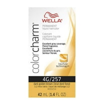 Wella Color Charm Permanent Liquid Haircolor with Developer - 4A Medium ...