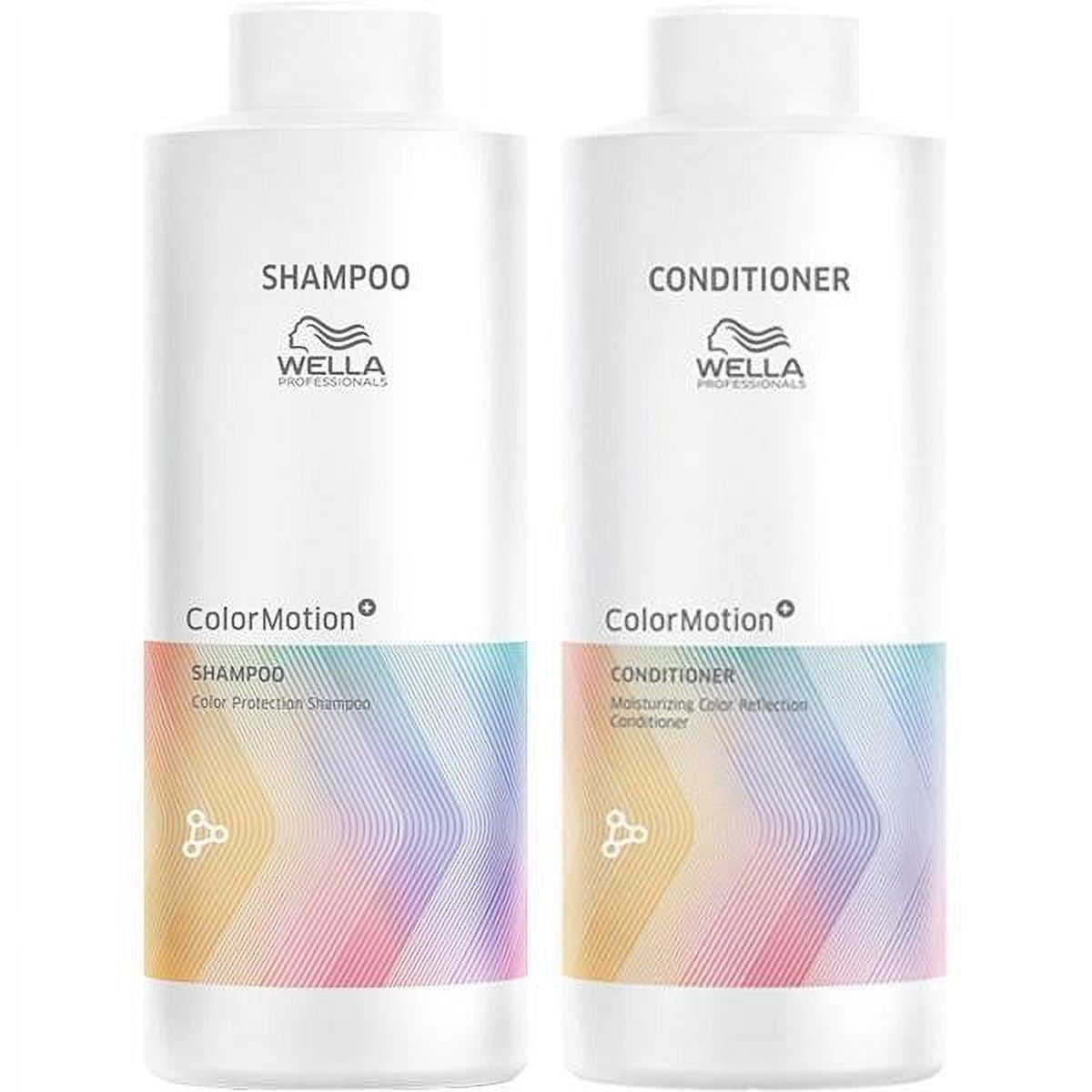 Wella ColorMotion+ Shampoo and Conditioner Duo, 1L, Color Protection ...