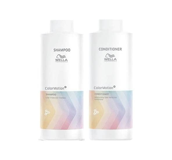Wella ColorMotion+ Shampoo and Conditioner Color Protection Duo 33.8oz ...