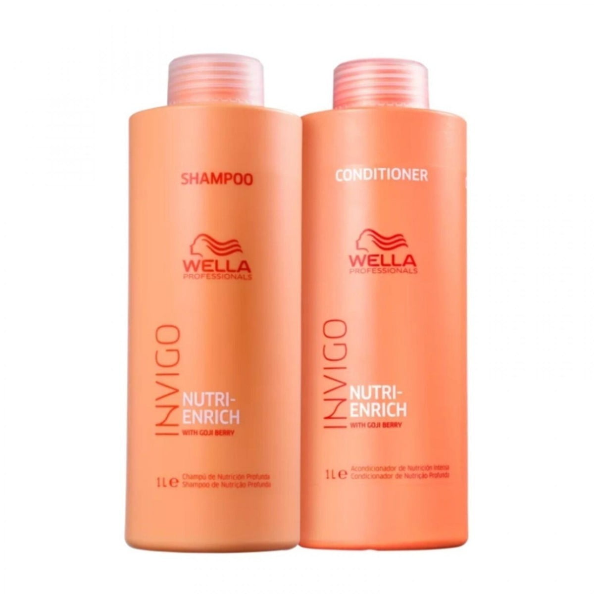 Wella INVIGO Nutri-Enrich Deep Nourishing Shampoo & Conditioner 1L/33.8 oz DUO - Walmart.com