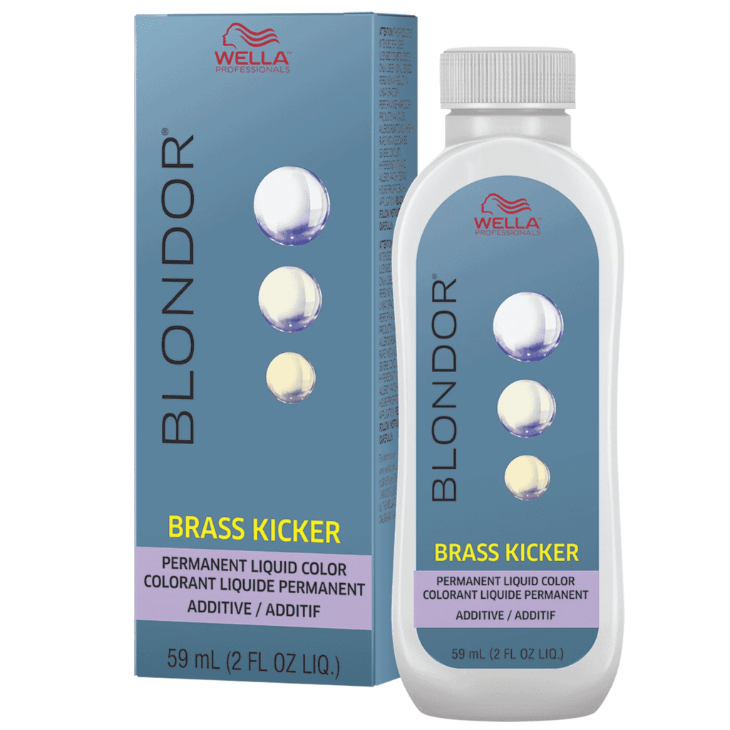 Wella Professionals Blondor Permanent Liquid Toner, Brass Kicker, 2 oz ...