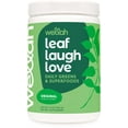 Wellah Leaf, Laugh, Love Super Greens Powder (Unflavored) 30 Servings ...