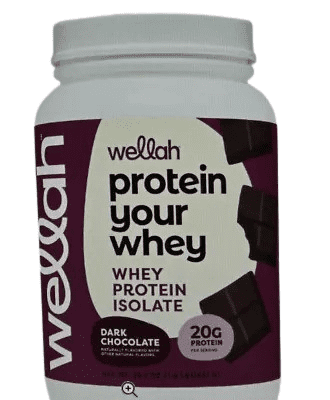 Wellah Your Whey (30 Servings, Chocolate) - Whey Protein Isolate ...