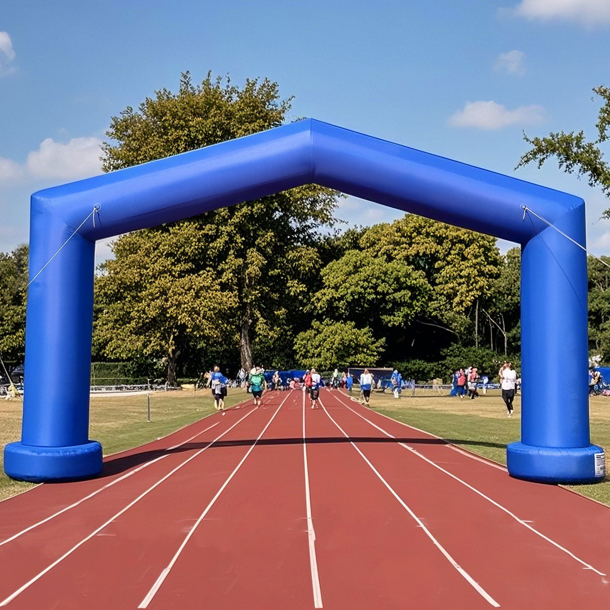 Wellcomer 21Ft Inflatable Event Arch, Gable archway with built-in ...