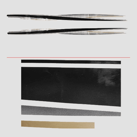 Wellcraft Boat Hull Graphic Decals 0572724 | 2004 Black (Set of 2 ...