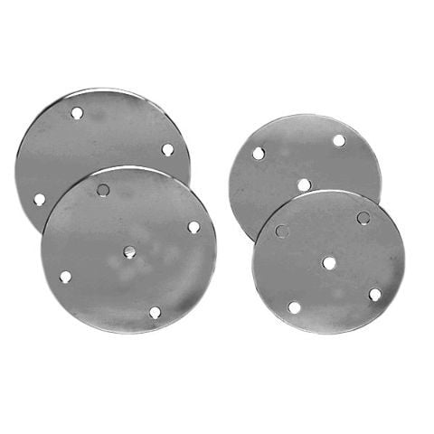 Wellcraft Boat Backing Plates 033-1101 | 252 Coastal Aluminum Set of 4 ...