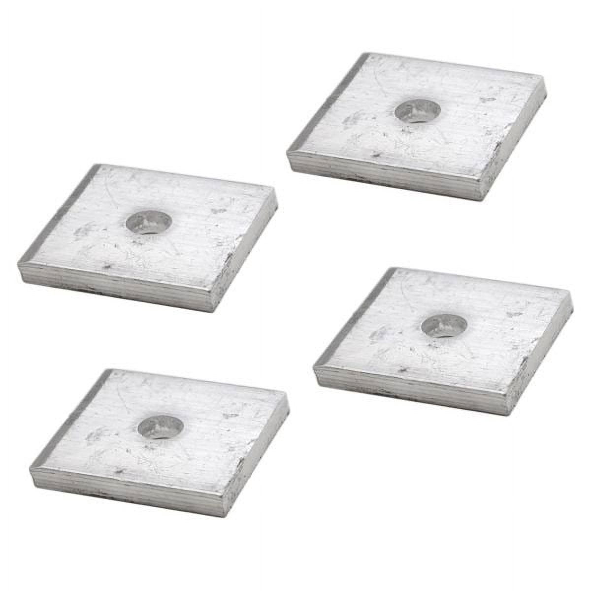 Wellcraft Boat Backing Plates 033-1119 | 2 x 2 Inch Aluminum Set of 4 ...