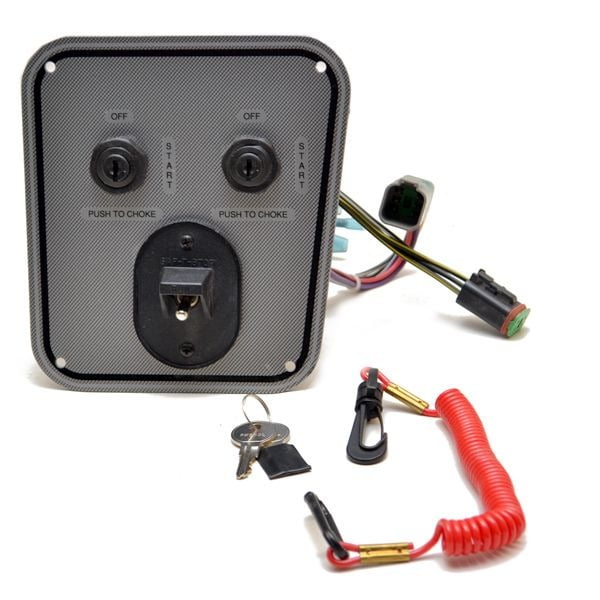 Wellcraft Boat Ignition Panel 025-4049 | 352 Fisherman Aluminum ...