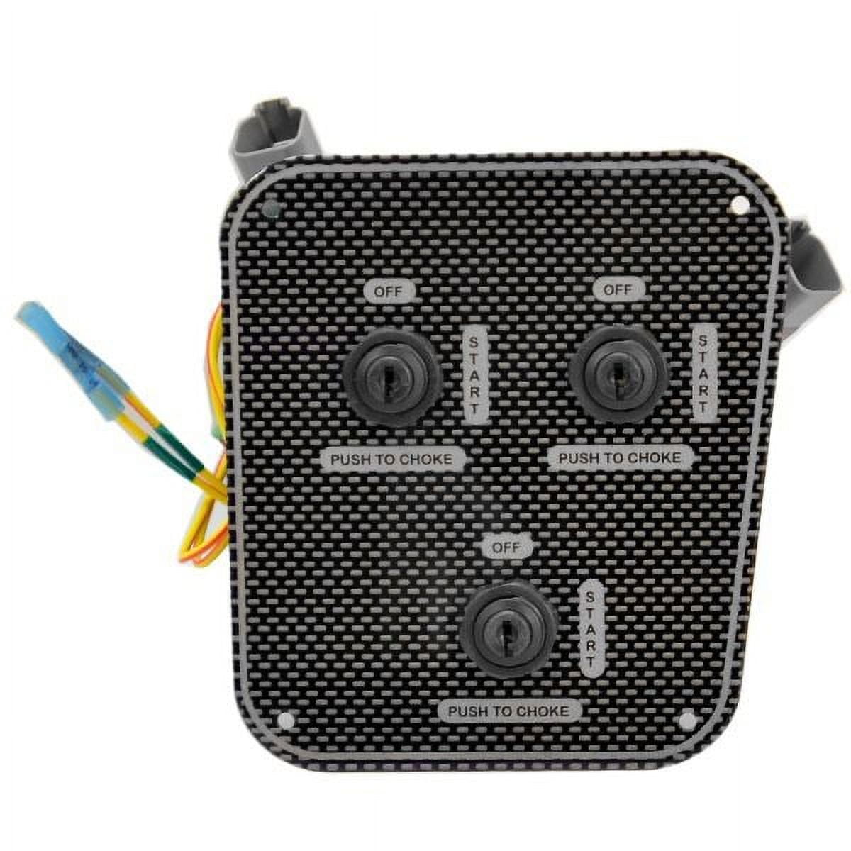 Wellcraft Boat Ignition Switch Panel 025-4124 | Triple Engine 6 Inch ...