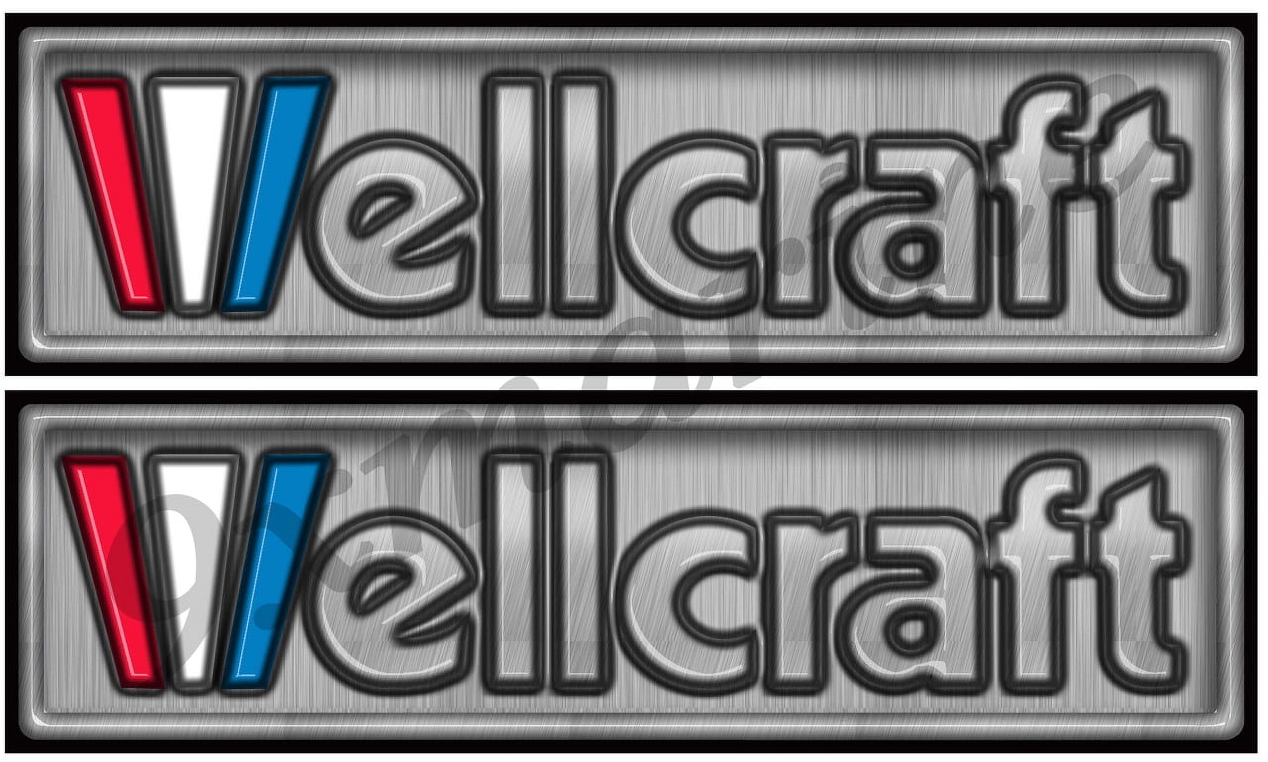 Wellcraft Boat Remastered Sticker for restoration project. Generic ...