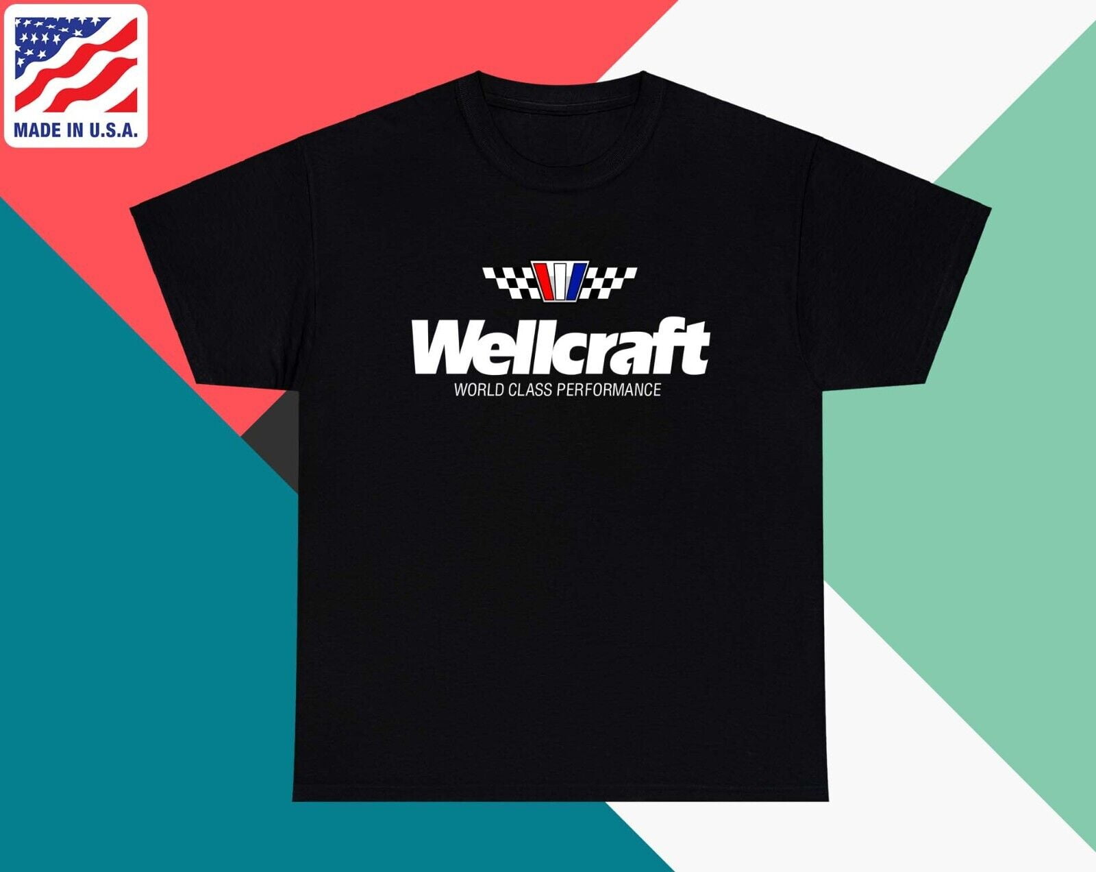 Wellcraft Boats Logo American Powerboats Fishing Funny T shirt - Walmart.com