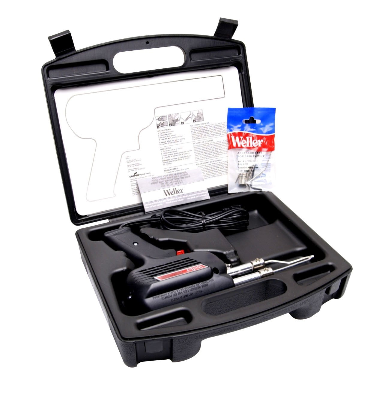 Weller 260 Watt & 200W Professional Soldering Gun Kit with Three Tips ...