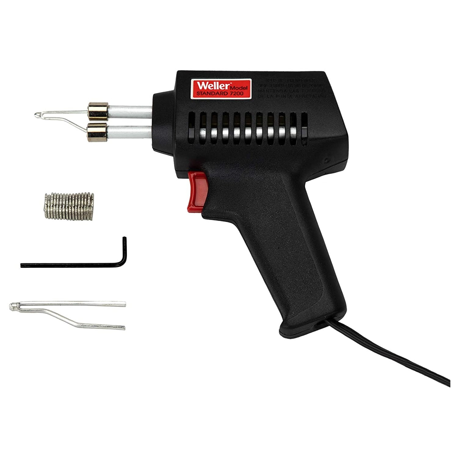 Weller 7200PKS Standard Multi-Purpose Soldering Gun Kit, 75W, 120V ...