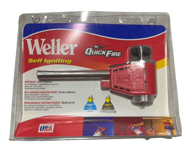 Weller Quick Fire Self-Igniting Torch Head LP5802 USA Made - Walmart.com