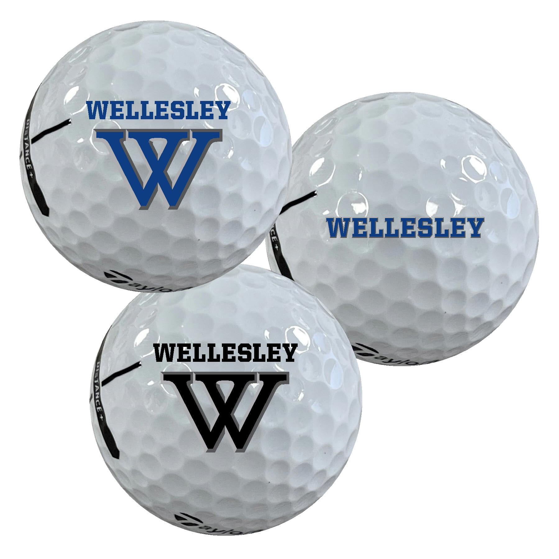 Wellesley College Blue Logo Edition Officially Licensed NCAA Taylormade ...