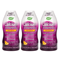 Wellesse Calcium Citrate Liquid, Vitamin D3, Natural Citrus Flavor, 16 ...