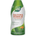 Wellesse Calcium Citrate Liquid, Vitamin D3, Magnesium, Boron, Gluten ...