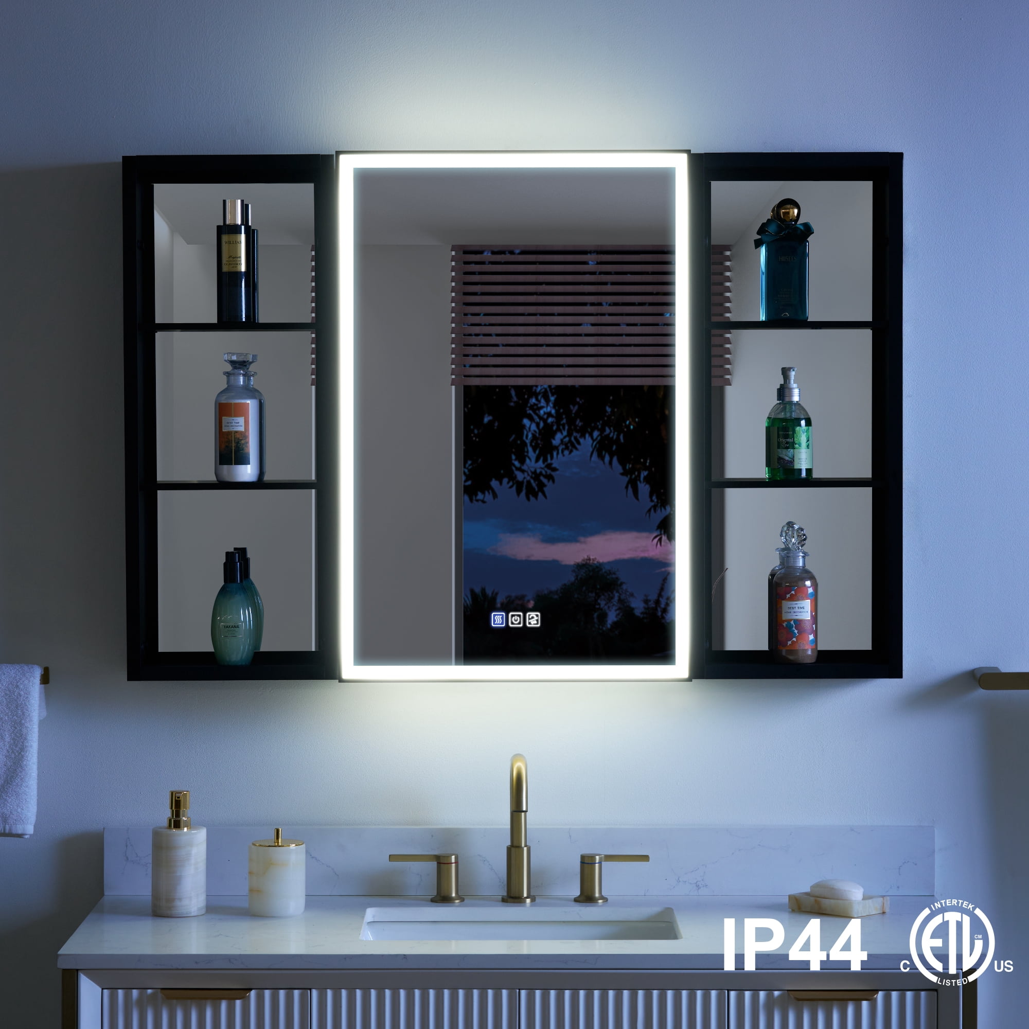 Led Medicine Cabinet With Defogger