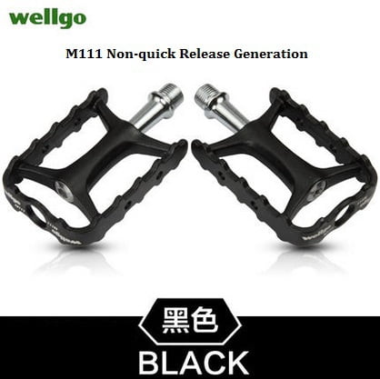 Wellgo Original M111 Quick Release Non-quick Release Bicycle Pedals ...