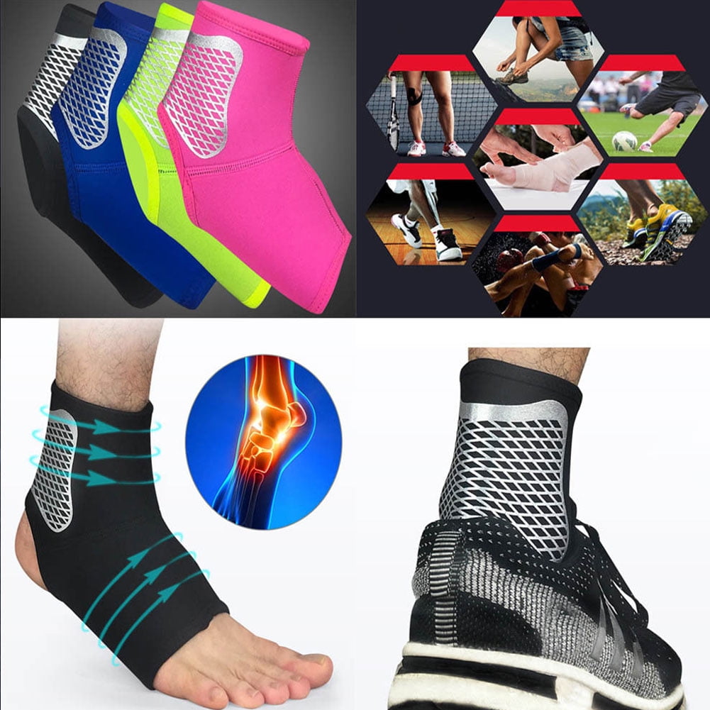 Welling Ankle Sprain Brace Foot Support Bandage Achilles Tendon Strap ...